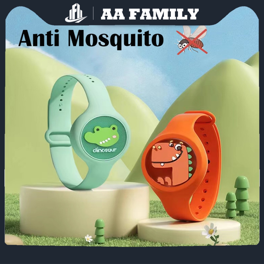 Anti-mosquito Watches for Children With Led Light Cartoon Mosquito ...
