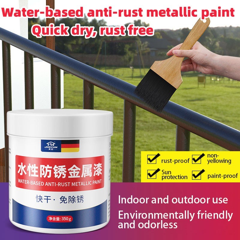 1Kg Paint For Metal Steel Quick Dry Drying Enamel Flatwall Metal Primer ...
