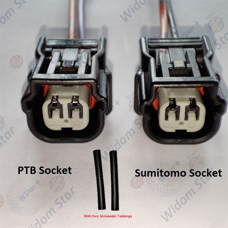 6189-7036 PBT Fuel Injector socket connector for Beat FI, Click125/150 ...