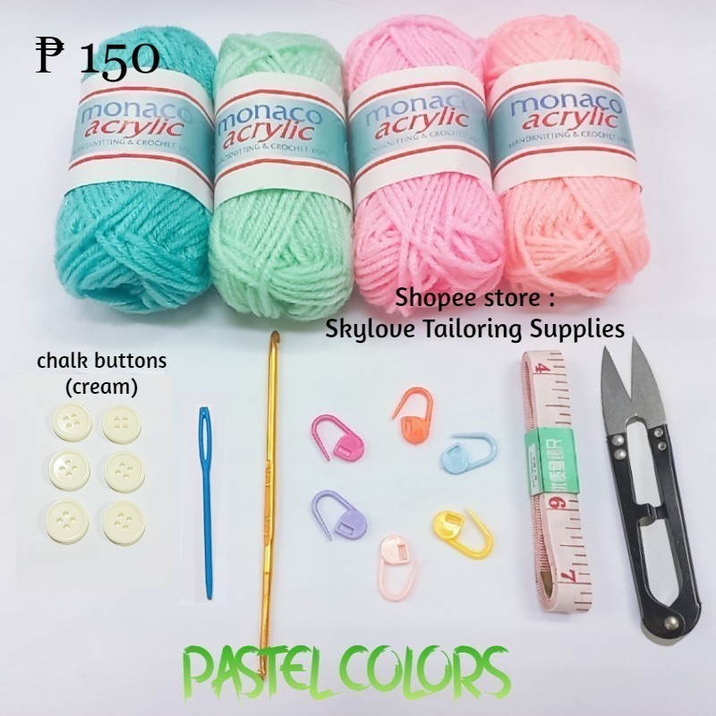Crochet Set | Crochet Beginner's Set | Starter Kit for Beginners |4ply ...