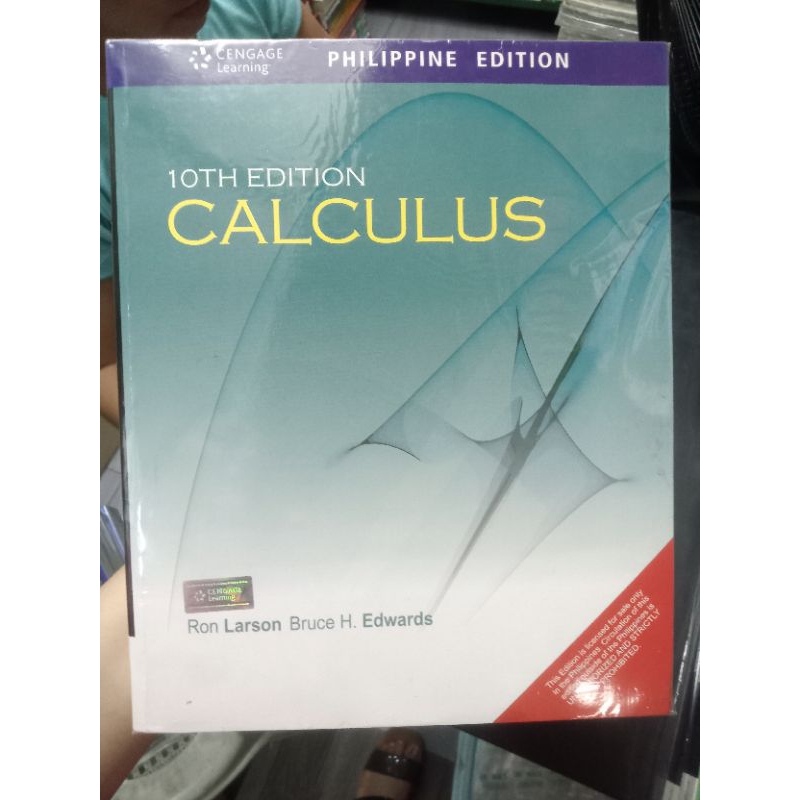 Calculus 10th Edition by Larson Brandnew | Shopee Philippines