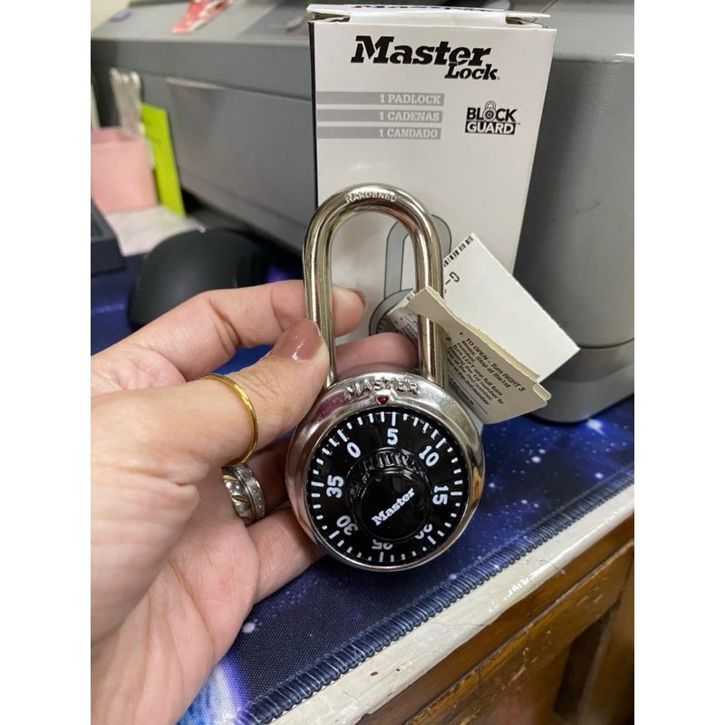 Master Lock Combination Padlock Long Shackle #1500-LF | Shopee Philippines