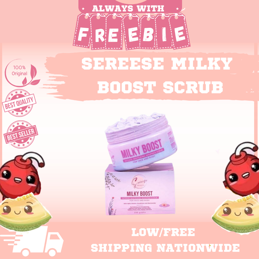 SEREESE MILKY BOOST SCRUB | Shopee Philippines