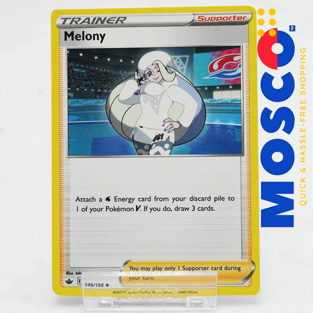 Melony - 146/198 - Uncommon | Supporter Cards Pokemon TCG | Shopee ...
