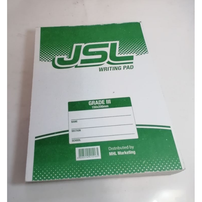 1 pack Writing Pad Paper Grade 1, 2, 3, 4 ( 10 pads) | Shopee Philippines
