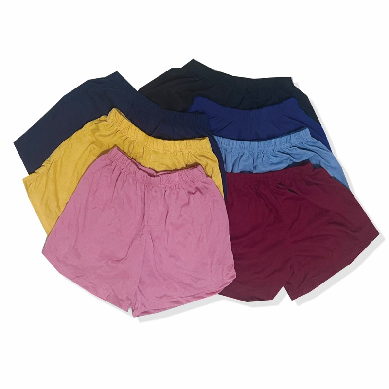 Fashion Plain shorts for women beach casual Korean | Shopee Philippines