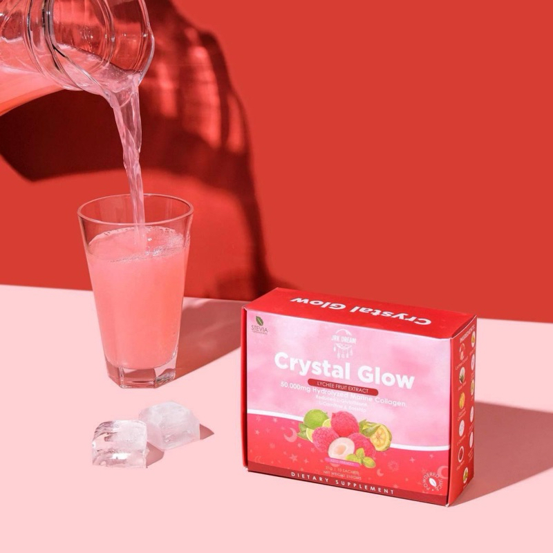 CRYSTAL GLOW COLLAGEN DRINK (LYCHEE) - 10 SACHETS (BUY 3 BOXES, FREE ...