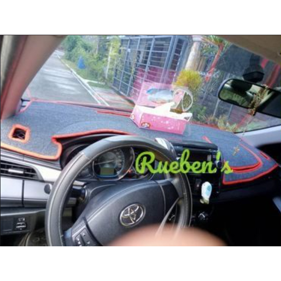 Dashboard Cover for Toyota vios 3rd gen 2013 2014 2015 2016 2017 2018 ...