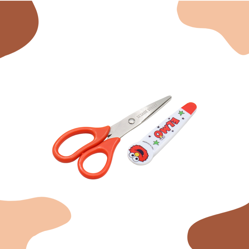 DAISO KOREA - Elmo Cookie Scissors for Kids | Shopee Philippines