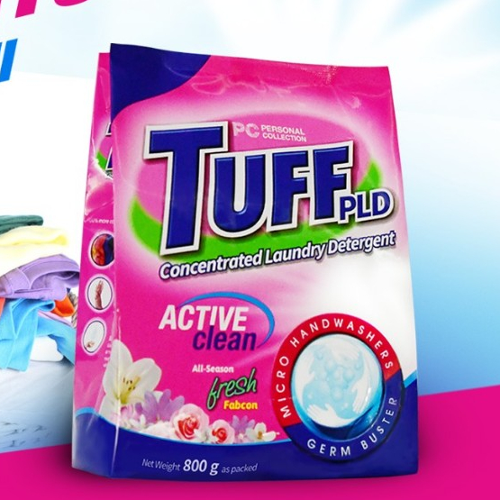 TUFF PLD Active Clean Detergent Powder 800g (BUY 3 TAKE 1 FREE ...