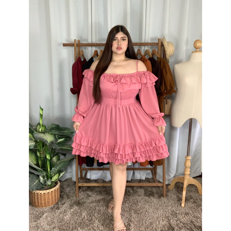 PLUS SIZE: SHANNON DRESS | Shopee Philippines