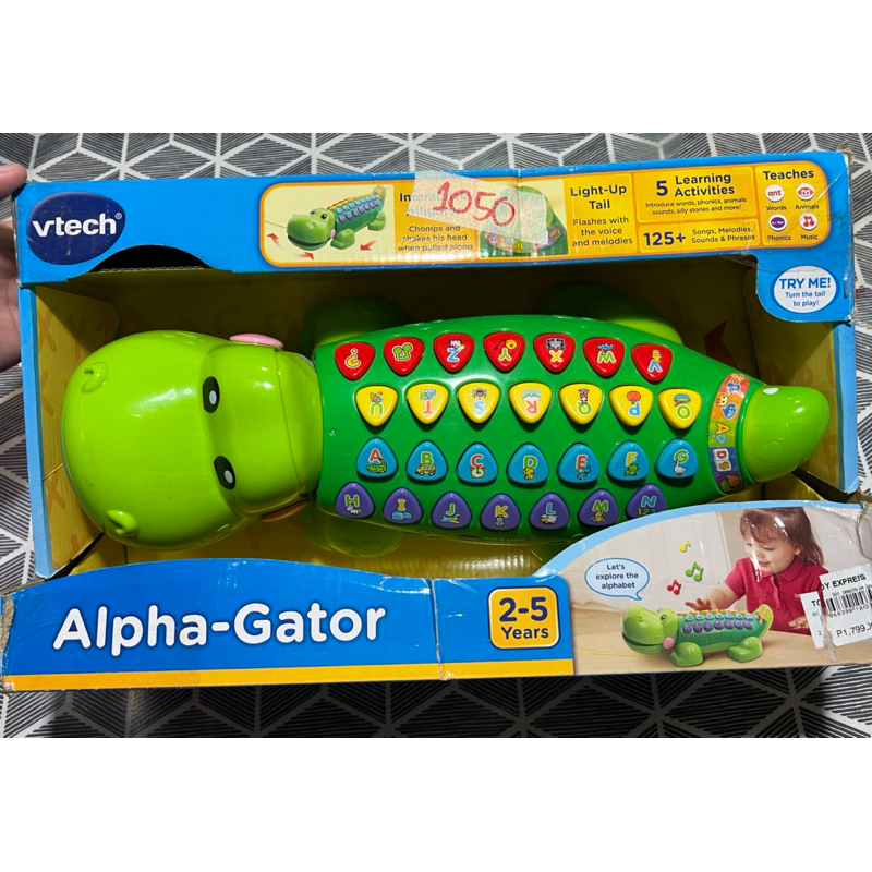 VTECH ALPHA-GATOR Damage Box | Shopee Philippines