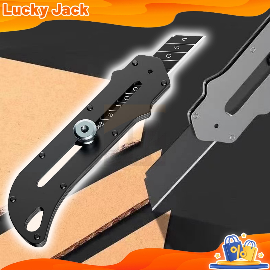 Utility knife 18mm SK5 Stainless Steel Multifunctional (Retractable ...