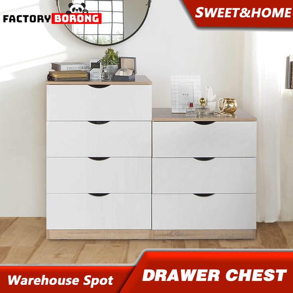 *READY STOCK* Chest of Drawer with 3/4/5 Layer Drawer Storage Wholesale ...