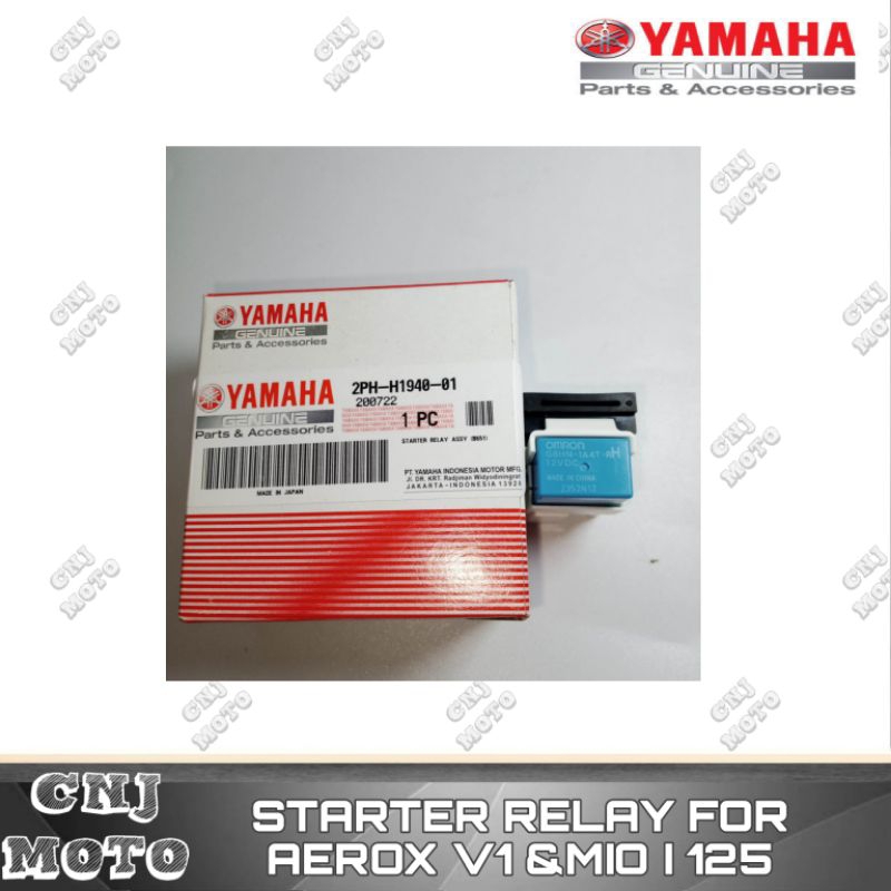 STARTER RELAY FOR. AEROX V1 & MIO I 125 | Shopee Philippines