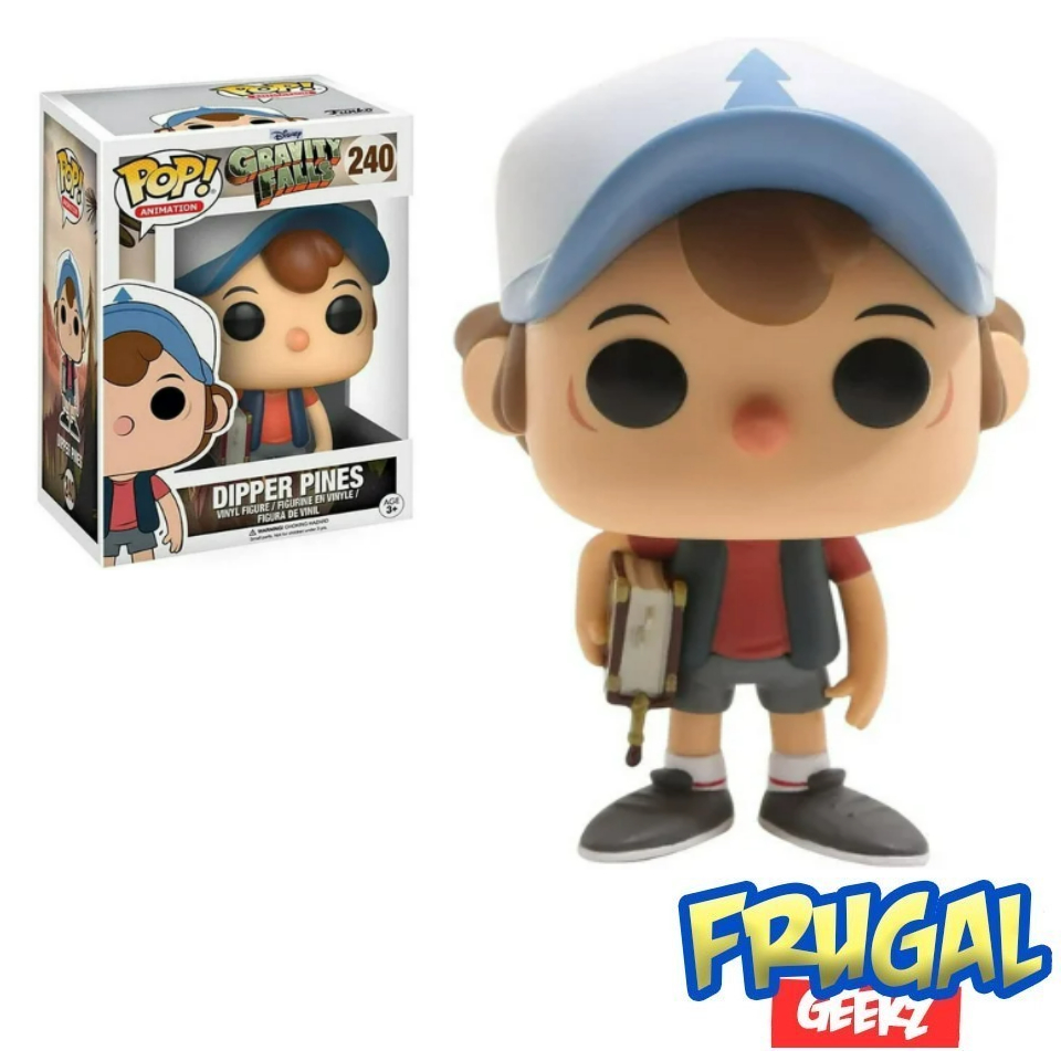 Funko Pop! Animation: Gravity Falls - Dipper Pines Vinyl Figure ...