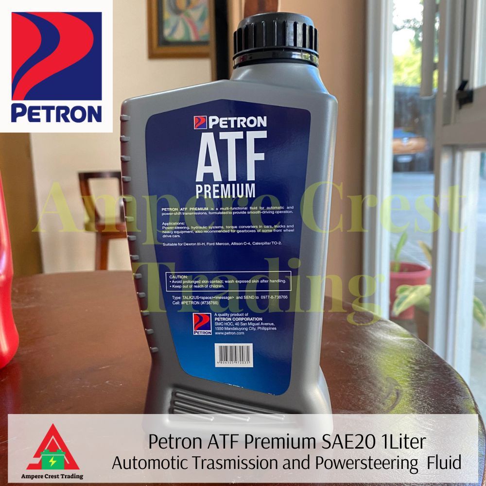 Petron ATF Premium SAE20 1Liter Automotic Transmission and ...