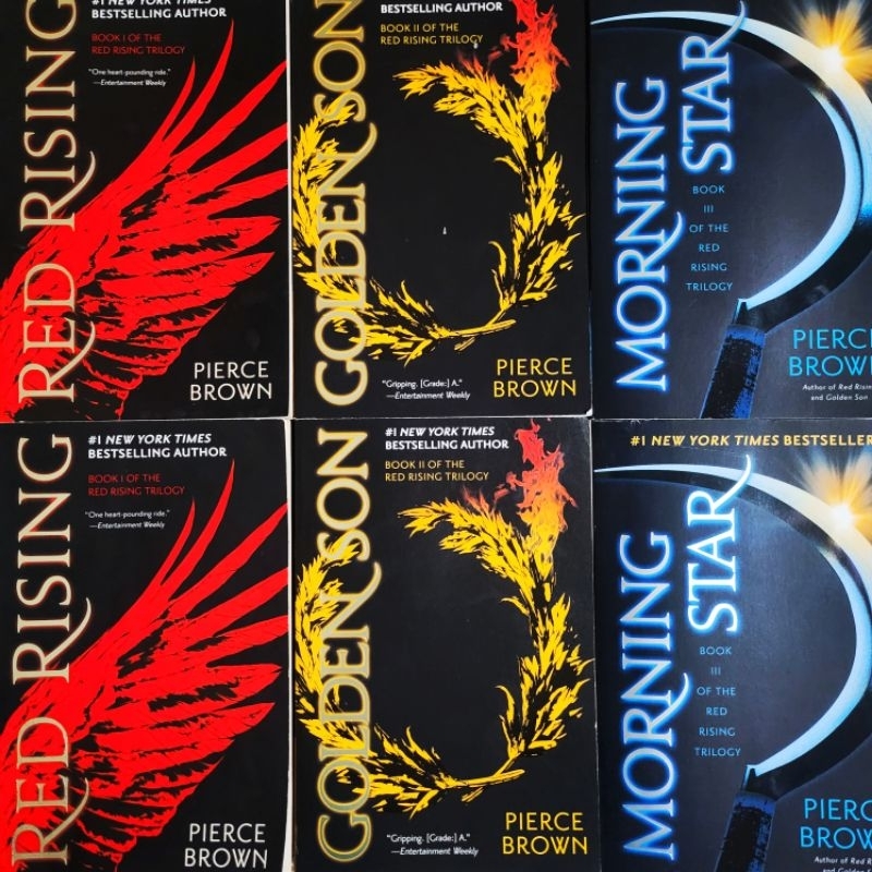 Pierce Brown Book Set 3 Books Brand New (Signed Copy - Red Rising) | Shopee Philippines