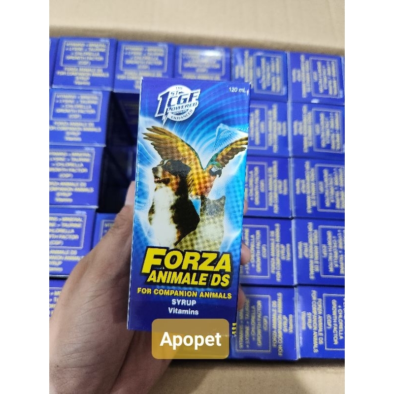 Forza Animale DS Blue Multivitamins for Companion Animals. | Shopee ...