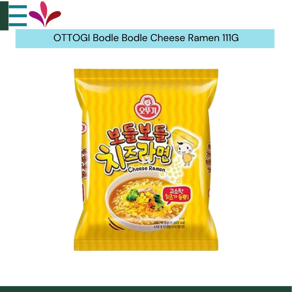 OTTOGI Bodle Bodle Cheese Ramen 111G | Shopee Philippines