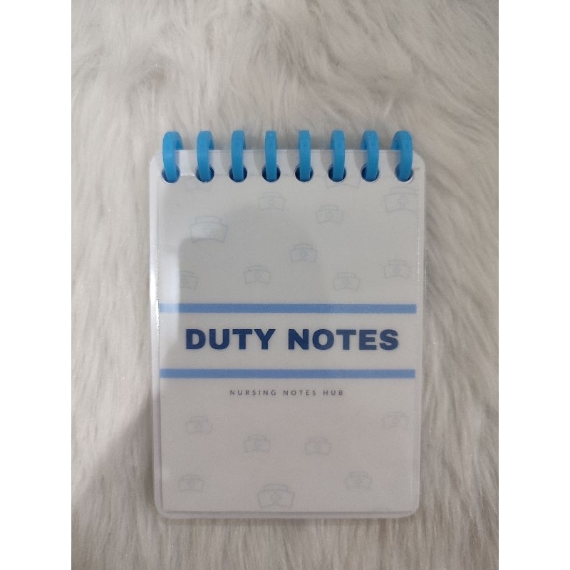 HOSPITAL DUTY NOTES I NURSING NOTES HUB | Shopee Philippines