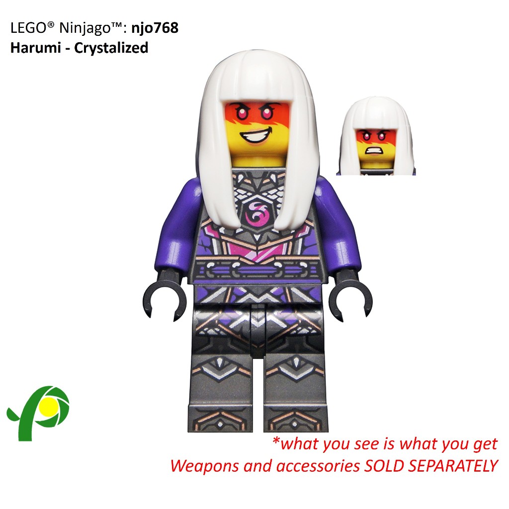 LEGO Ninjago Minifigure njo768 Harumi - Crystalized Minifig | Shopee ...