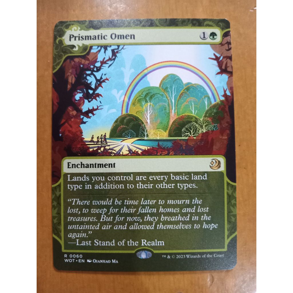 MTG Prismatic Omen Rare Wilds of Eldraine Enchanting Tales Magic: the ...