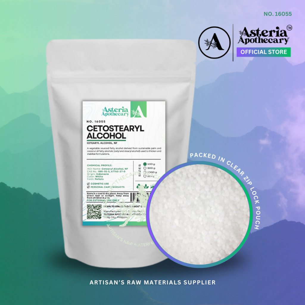 Cetostearyl Alcohol / Cetearyl Alcohol 100g, 500g 1Kg- Asteria ...