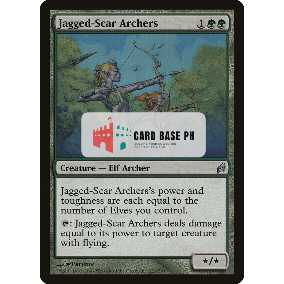 Jagged-Scar Archers - Magic the Gathering Trading Card | Shopee Philippines