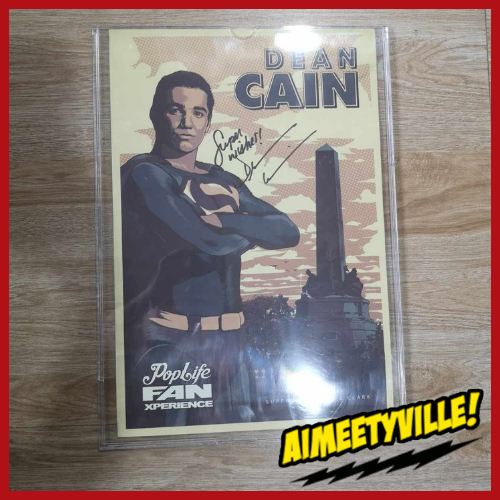 Signed Superman Poster by Dean Cain. | Shopee Philippines