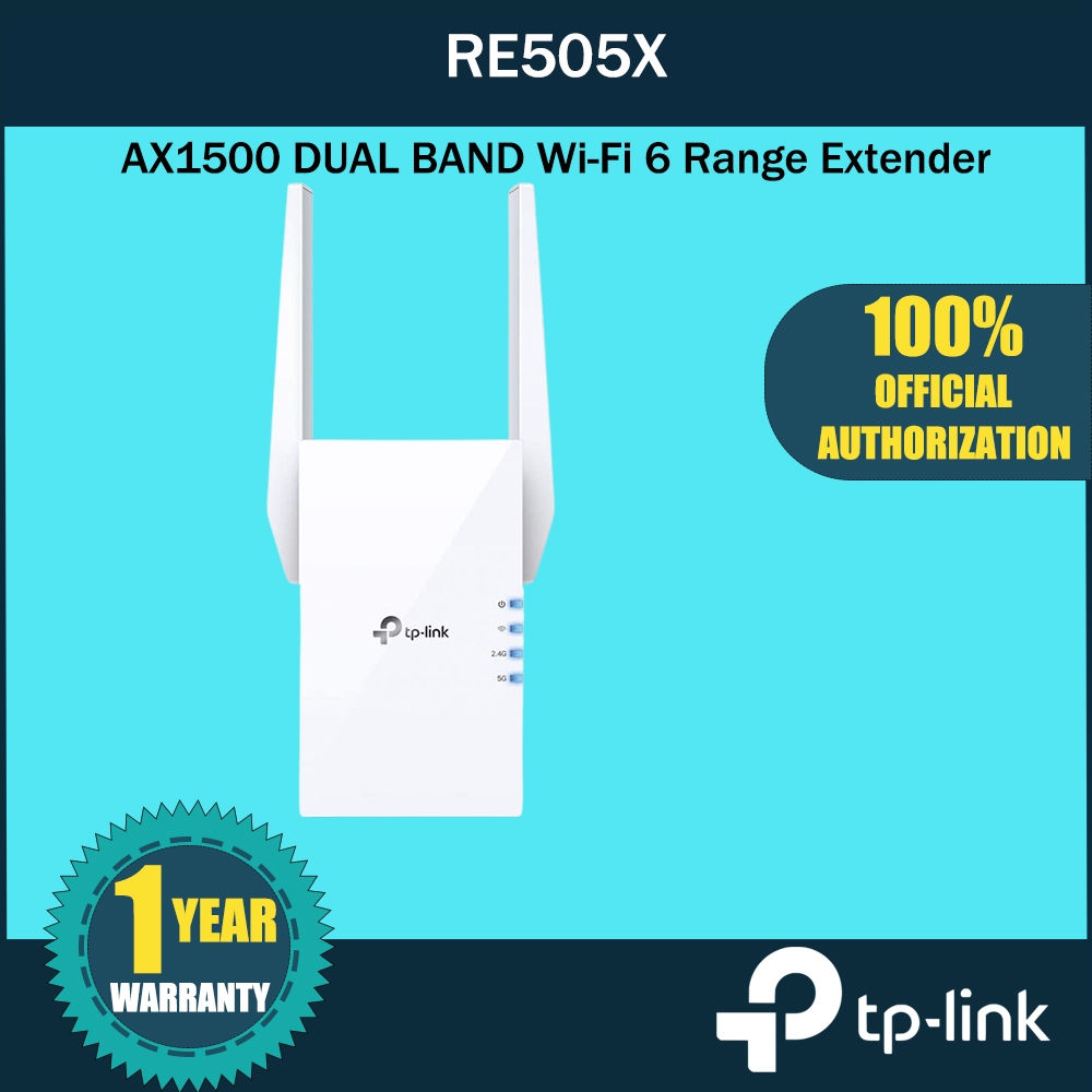 TP-Link AX1500 Wi-Fi 6 Dual Band WiFi Extender(RE505X),Wireless ...