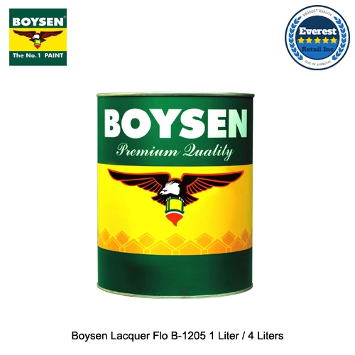 Boysen Lacquer Flo B-1205 1 Liter / 4 Liters | Shopee Philippines