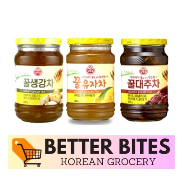 OTTOGI HONEY TEA 500G (CITRON, GINGER, JUJUBE) | Shopee Philippines