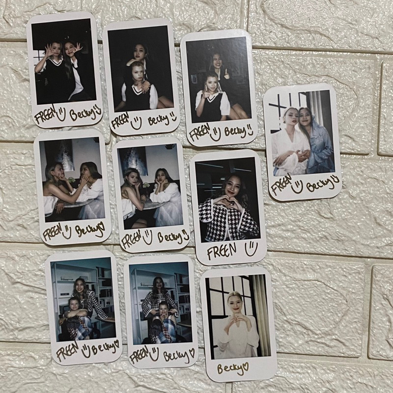 OFFICIAL Freen & Becky FreenBecky Starry Magazine Photocard | Shopee ...