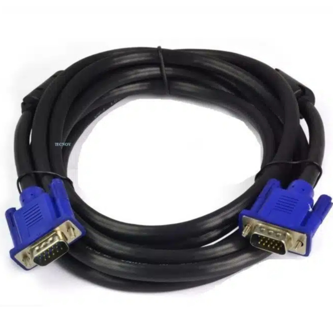 1.5M 3M 5M 10M VGA TO VGA Cable HD 15 Pin Male to Male Wire Cord Line for Laptop PC Projector ...