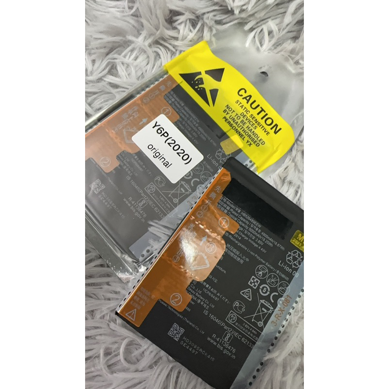 linshun Huawei Y6P 2020 Battery HB526489EEW batteries | Shopee Philippines