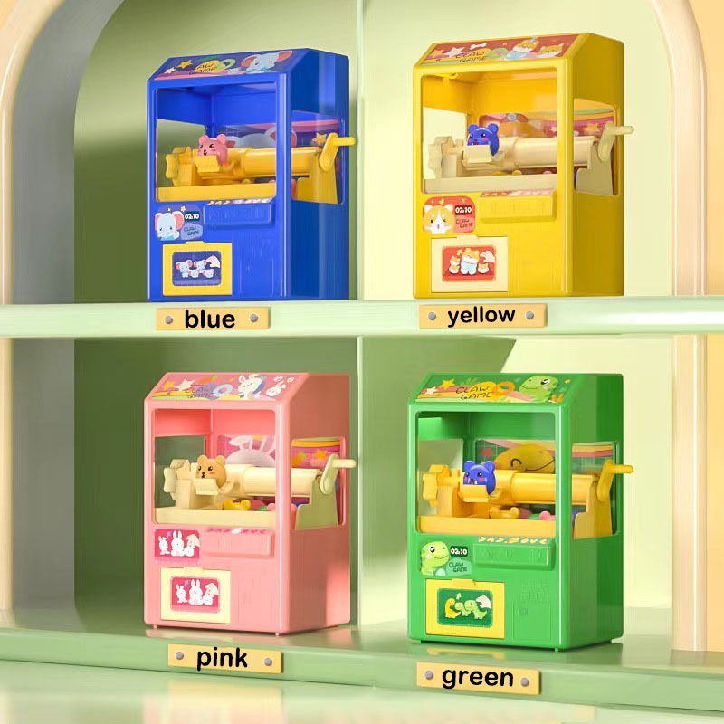 Children's doll grabbing machine small household mini clip doll machine ...