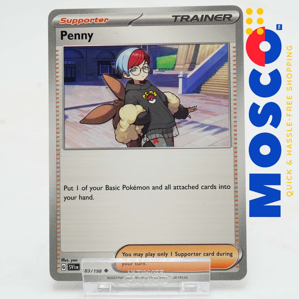Penny - 183/198 - Uncommon | Supporter Cards Pokemon TCG | Shopee ...
