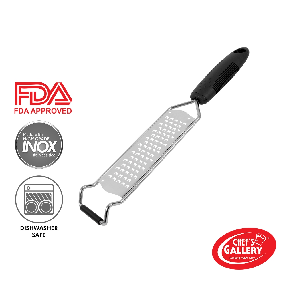 Chef's Gallery Multi-Purpose Grater With Frosted Cover High-Grade Inox ...