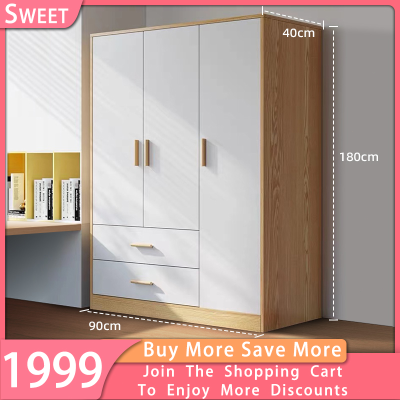 SWEETHOME-Cabinet For Clothes Wardrobe Small Home Bedroom Simple Modern ...