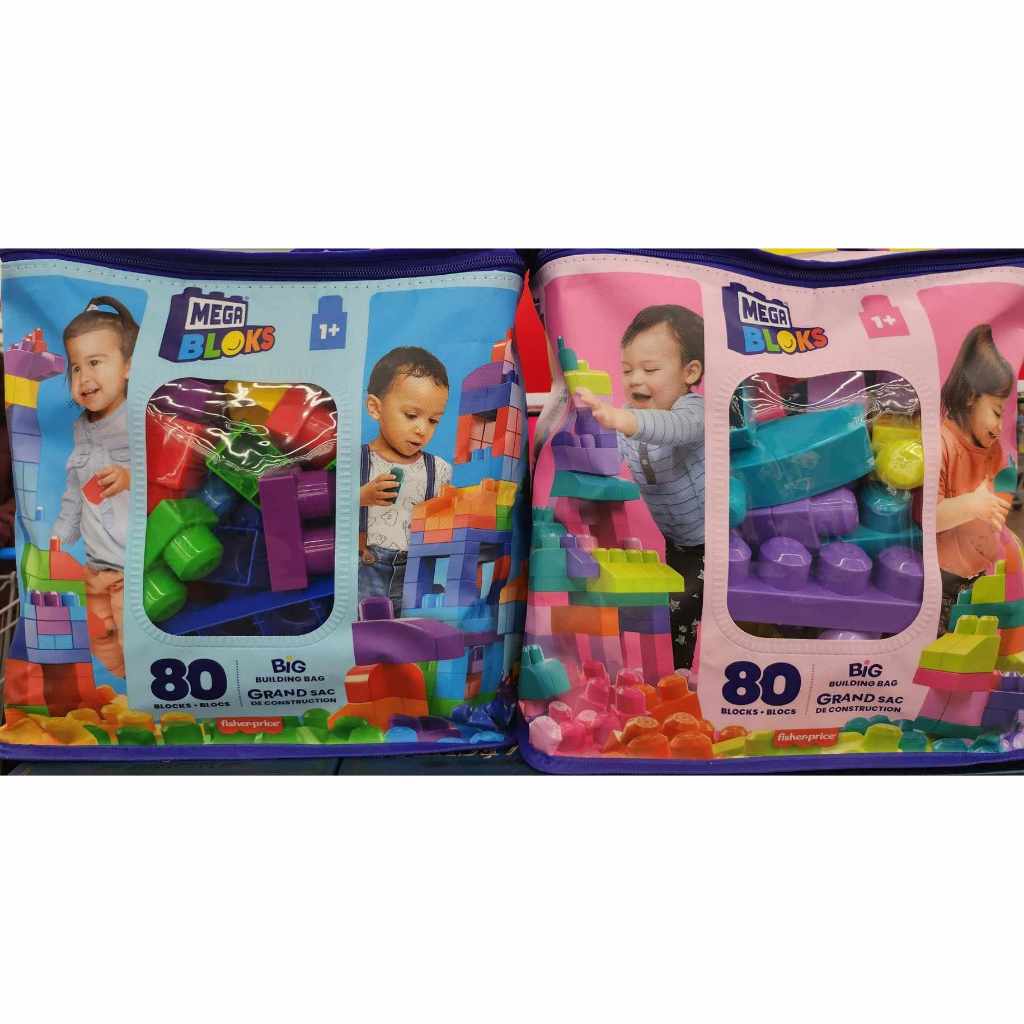 NEW and ORIGINAL - MEGA BLOKS Fisher-Price Toddler Block Toys, Big ...