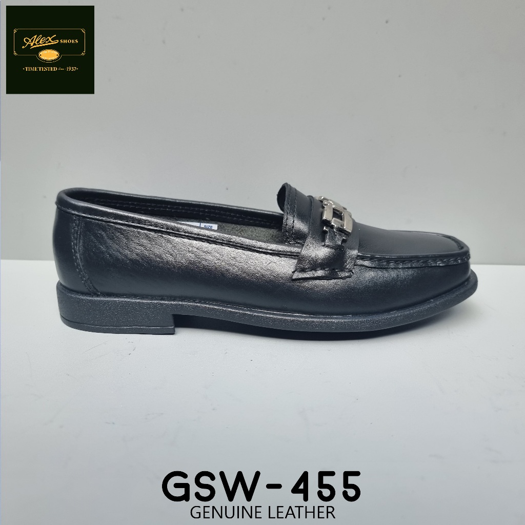 ALEX SHOES MEN'S ICONIC GENUINE LEATHER LOAFERS | Shopee Philippines