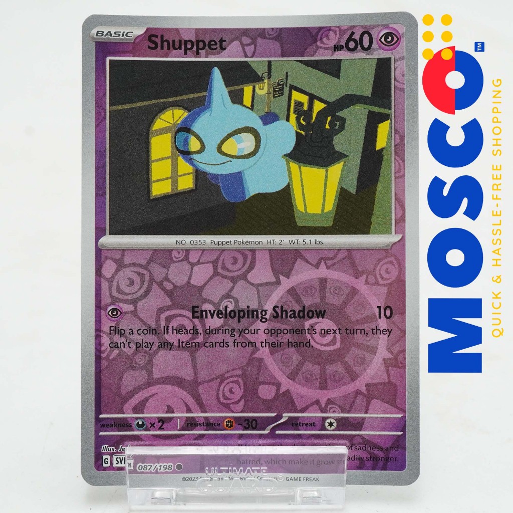 Shuppet - 087/198 - Common | Pokemon TCG | Shopee Philippines