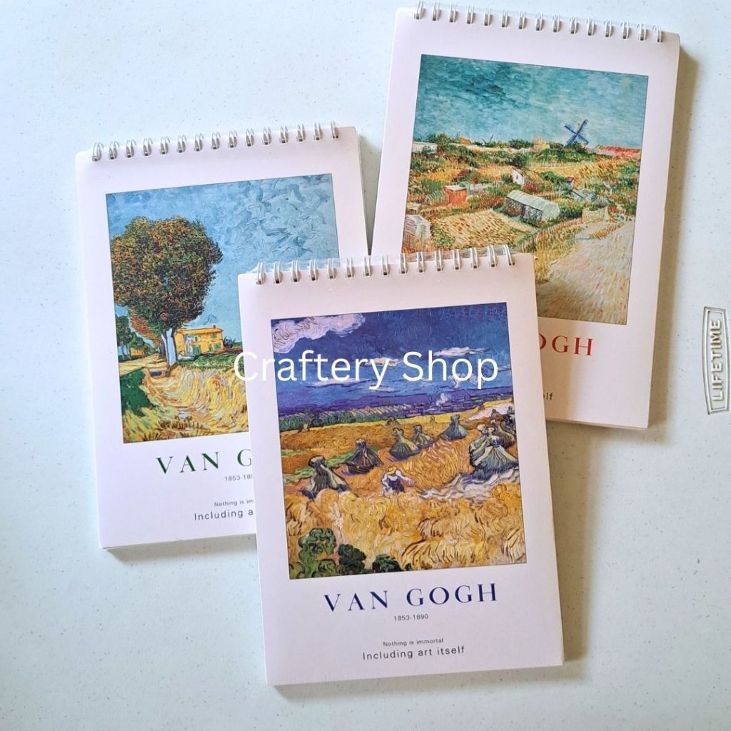 Van Gogh Sketch Pad Spring 1 piece | Shopee Philippines