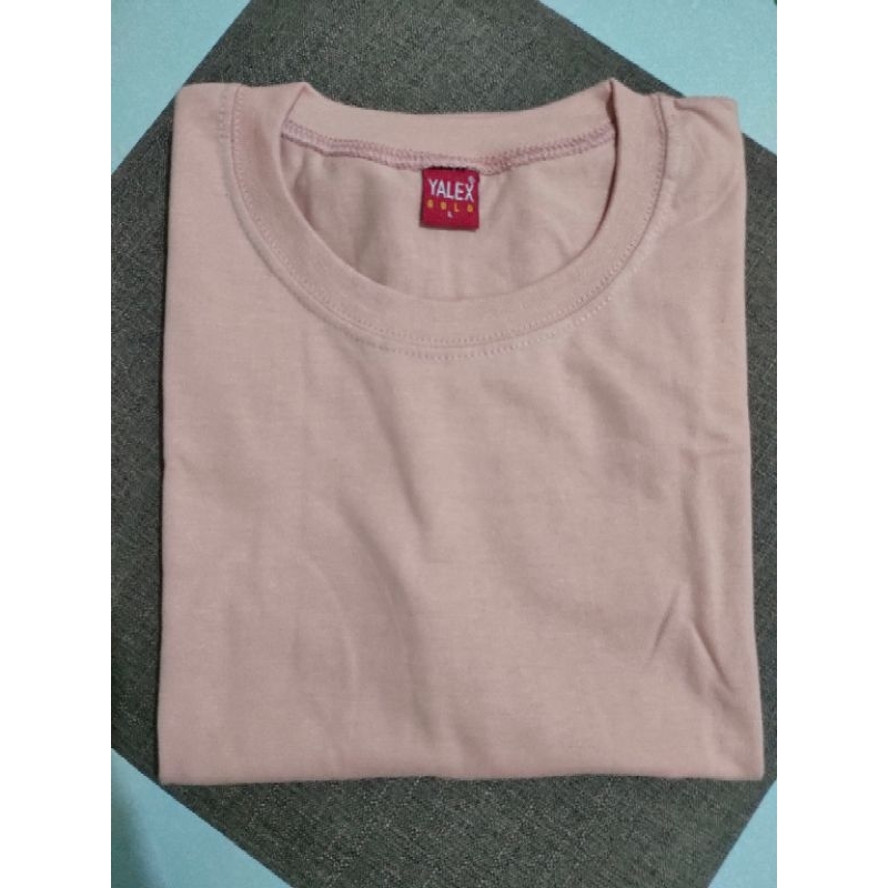 PEACH Yalex Plain T-shirt | Shopee Philippines