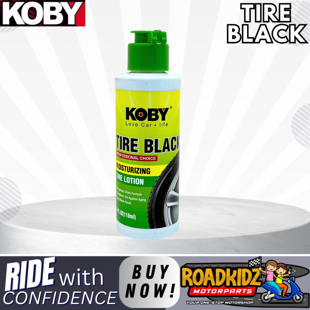 KOBY TIRE BLACK ORIGINAL 118ML | Shopee Philippines