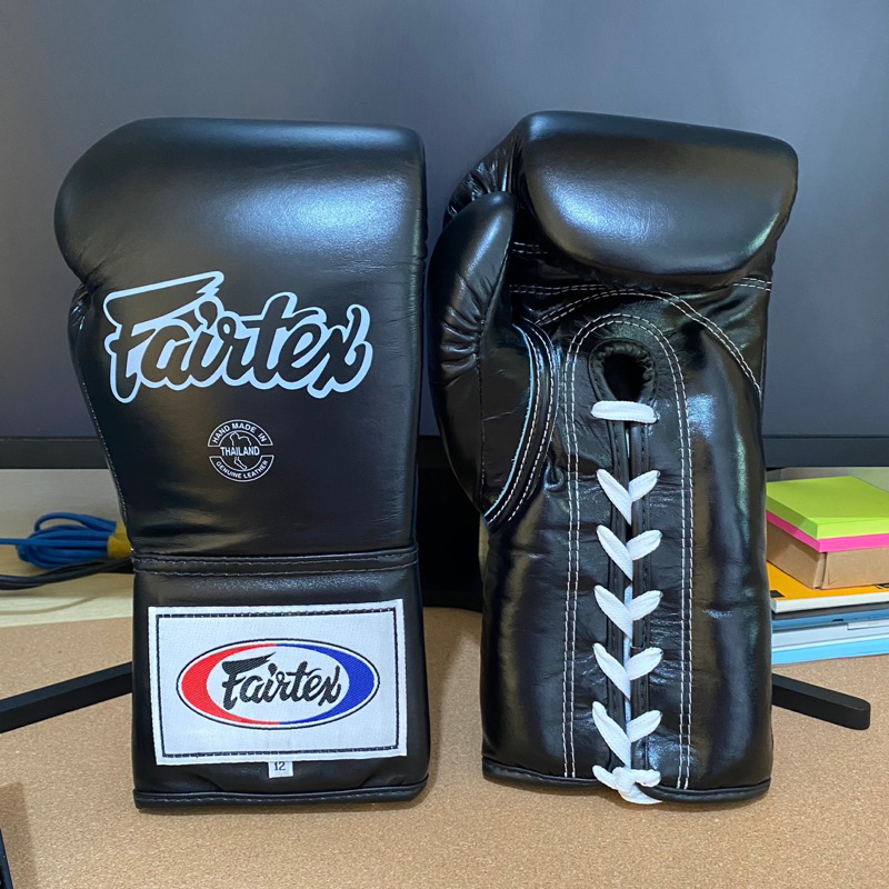 Fairtex BGL6 Professional Laceup Muay Thai Boxing Gloves Genuine ...