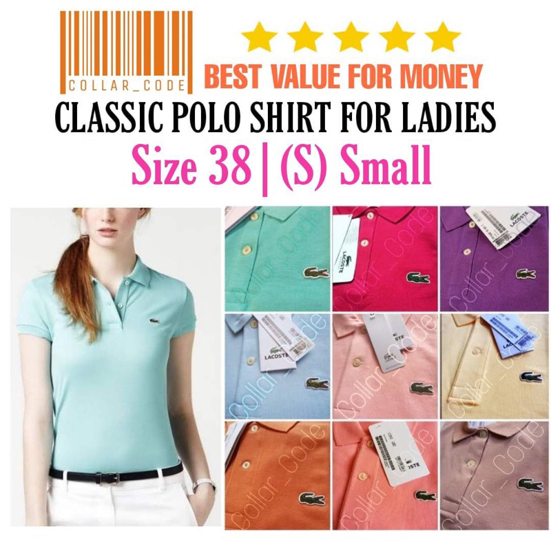 Lacoste women size store