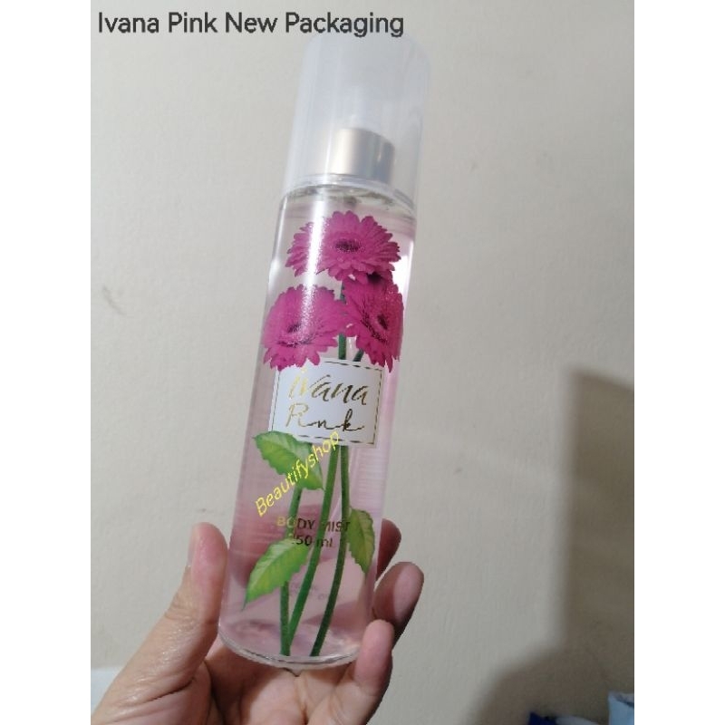 Ivana Pink Body Mist Tupperware | Shopee Philippines