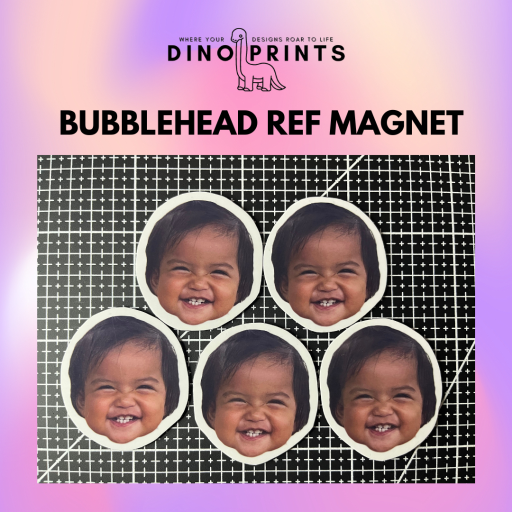 CUSTOMIZED BUBBLEHEAD REF MAGNET (SET OF 10 PCS) | Shopee Philippines